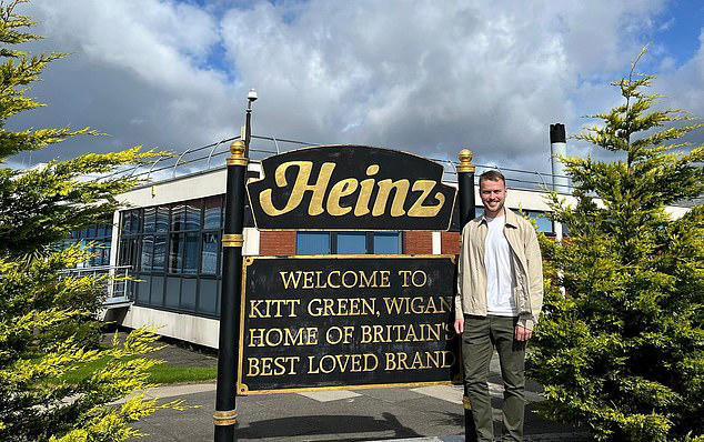 Secrets of the baked bean: HARVEY DORSET goes inside Wigan's Heinz factory