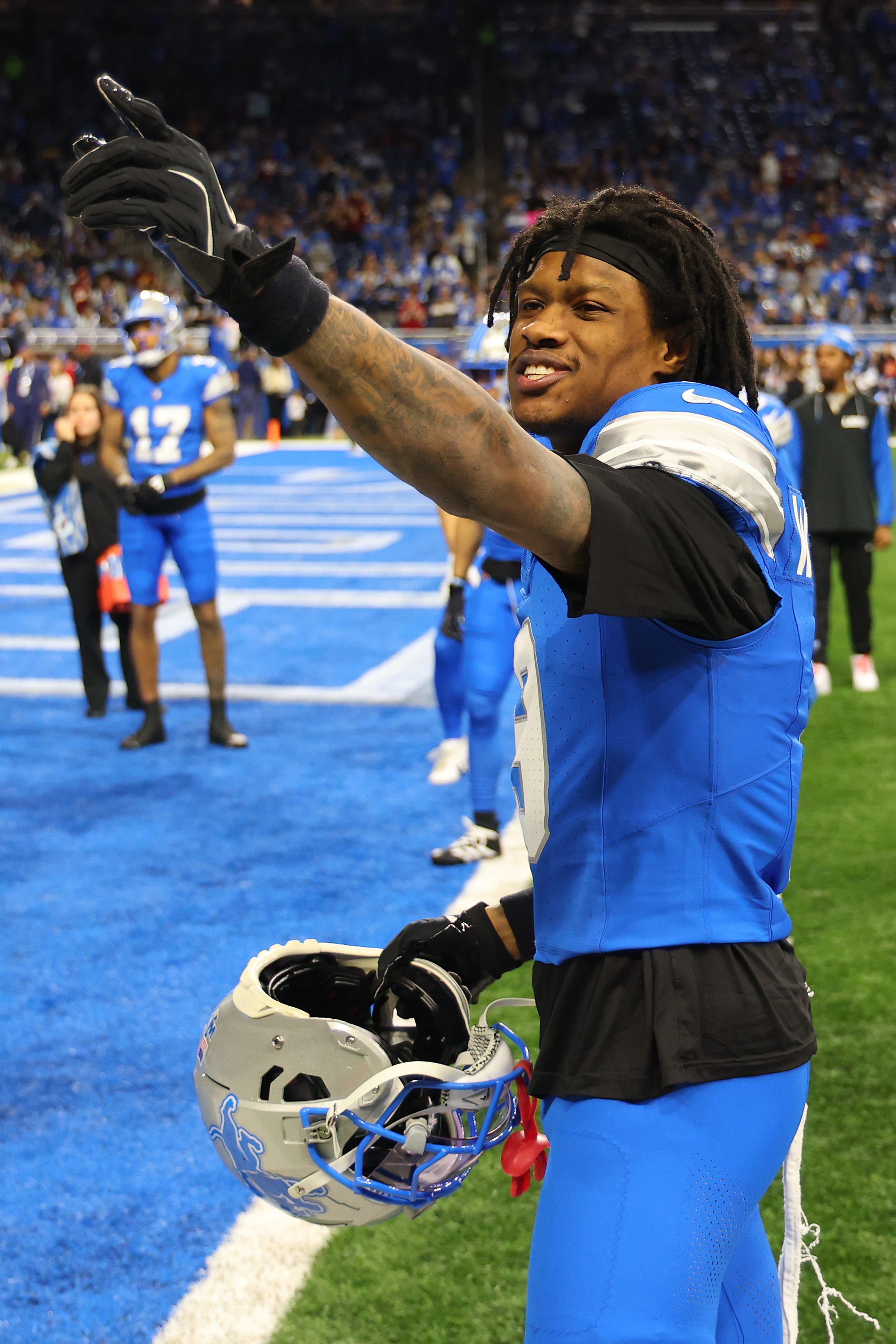 Dan Campbell: 'The sky's the limit' for Lions WR Jameson Williams in 2025
