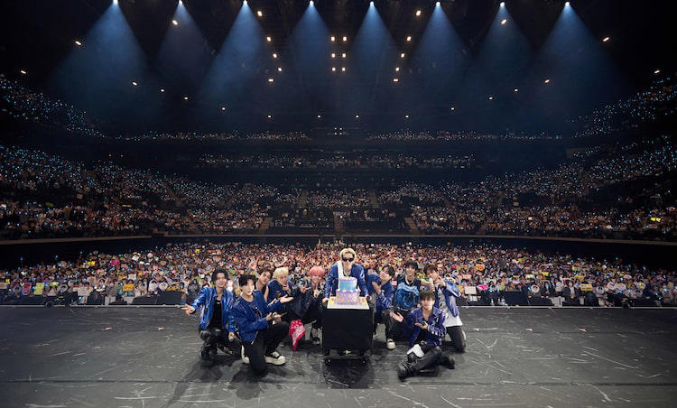 TREASURE日本ファンミツアー開幕、まずは神戸の新アリーナ・GLION ARENA KOBEで3.6万人動員