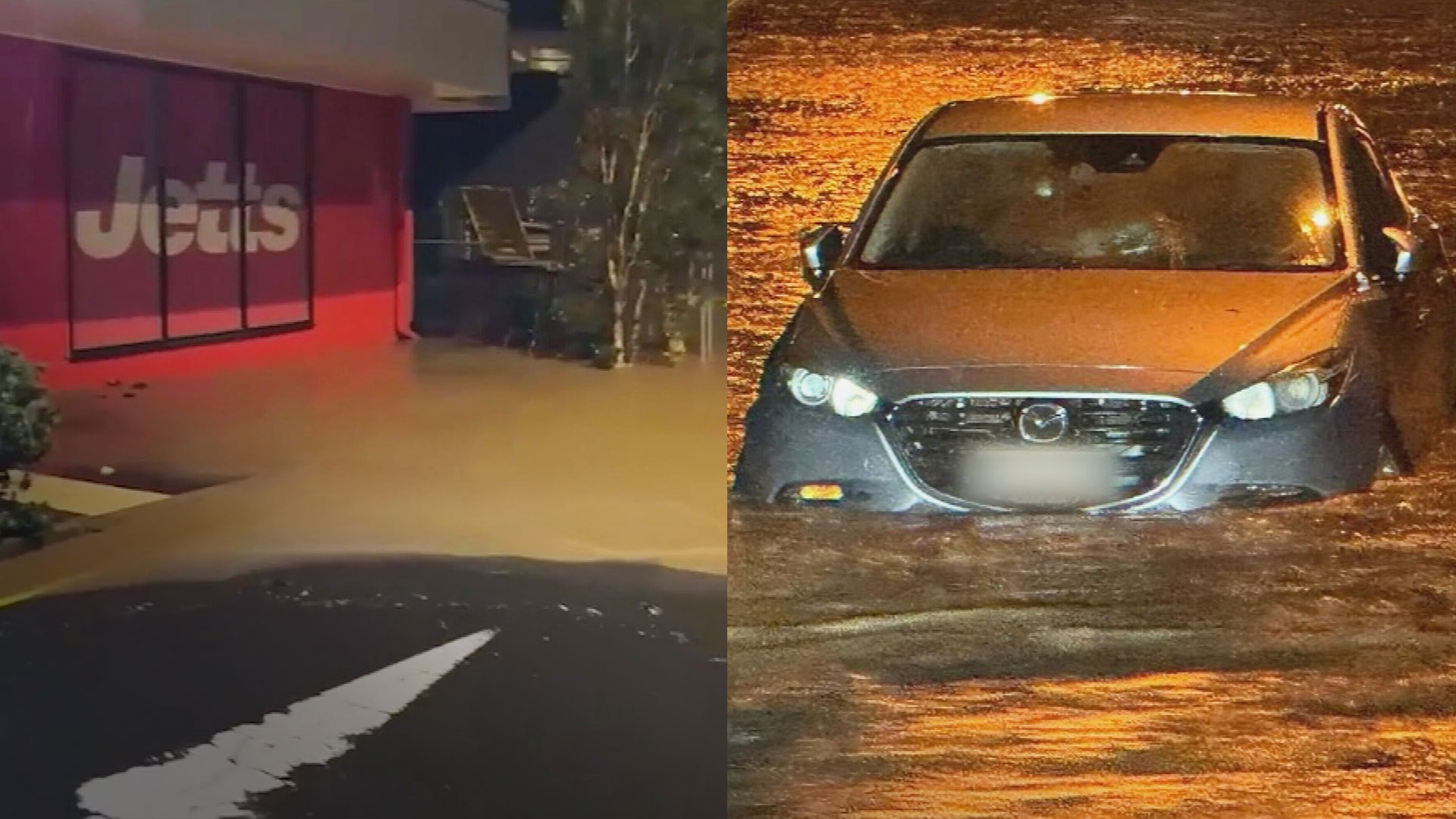 Two women struck by lightning as storms lash south-east Queensland