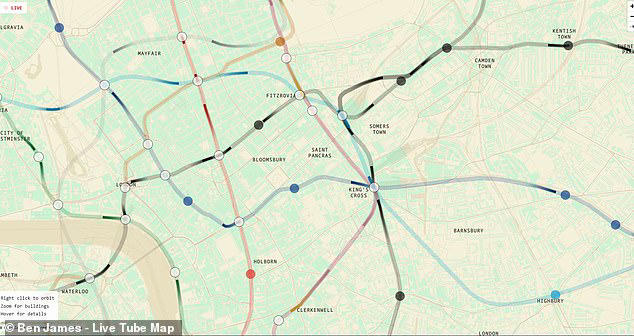 Scientist creates NEW version of London Underground map - it could be a ...