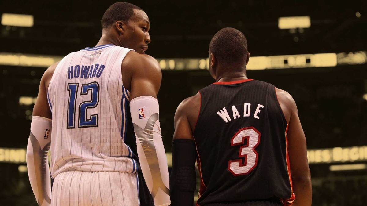 Dwyane Wade breaks down why Dwight Howard belongs in the HOF: "He's not ...
