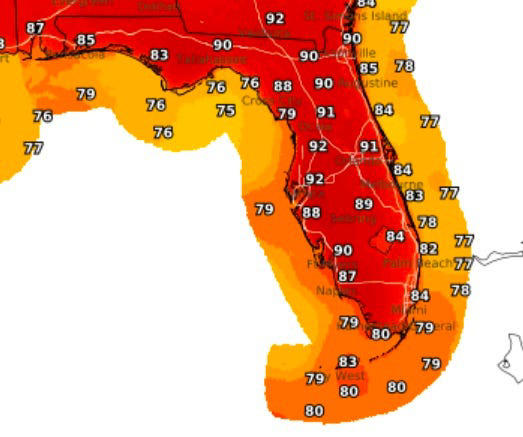 Florida heat wave: How hot will it be in Naples, Collier County, this ...