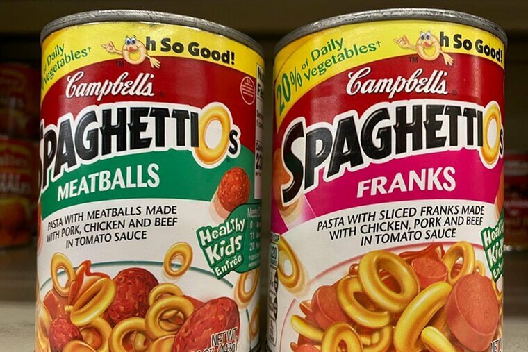 Throwback Canned Foods That Defined Childhood Dinners