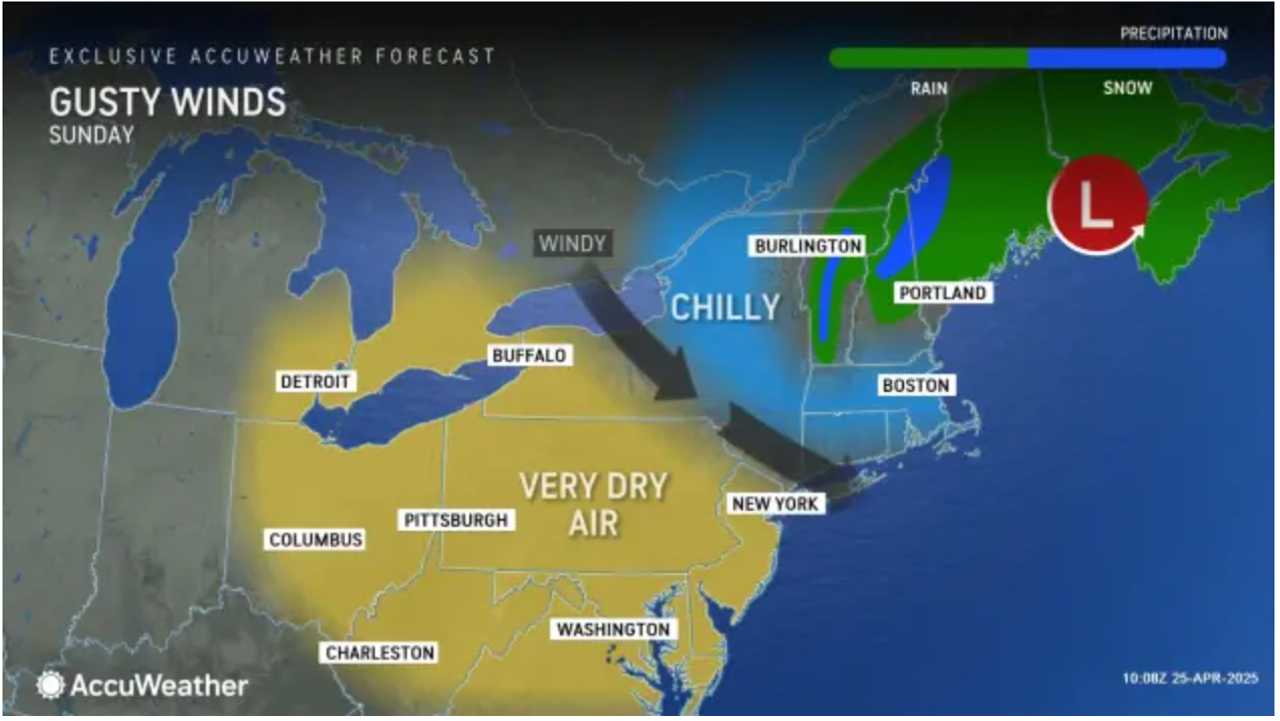 Storm System Bringing Thunderstorms, Heavy Rain Headed To Northeast ...