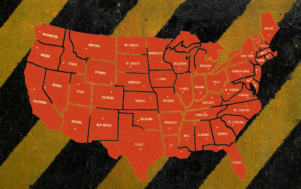Map reveals the 5 most dangerous cities in the US Map reveals the 5 most dangerous cities in the US