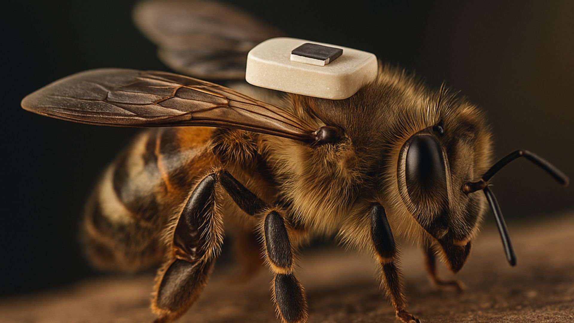 Buzz battery? Tiny rice-sized tech backpack turns bees into power generators