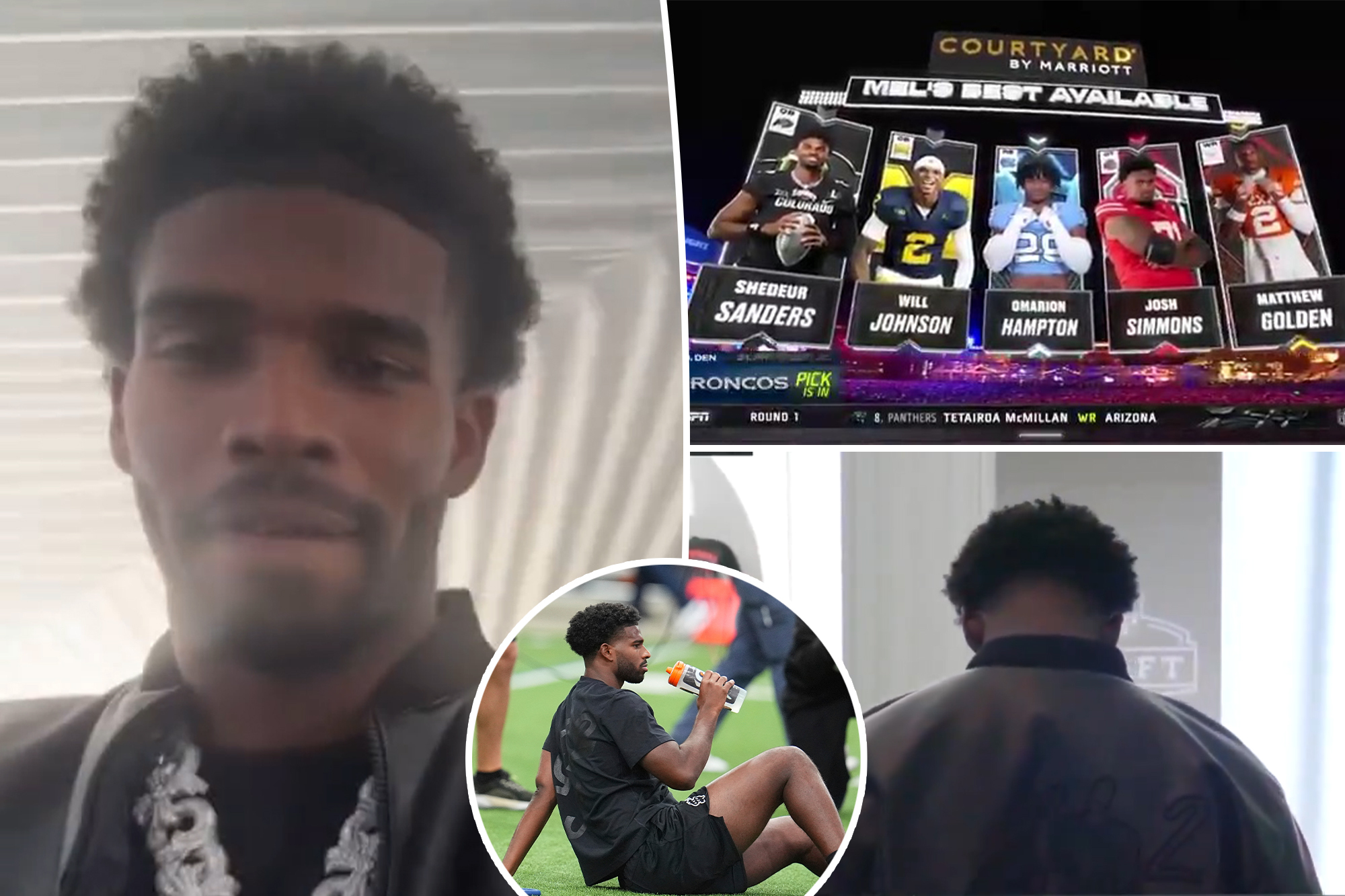 Sad scenes at Shedeur Sanders’ 2025 NFL Draft party as QB crashes out ...