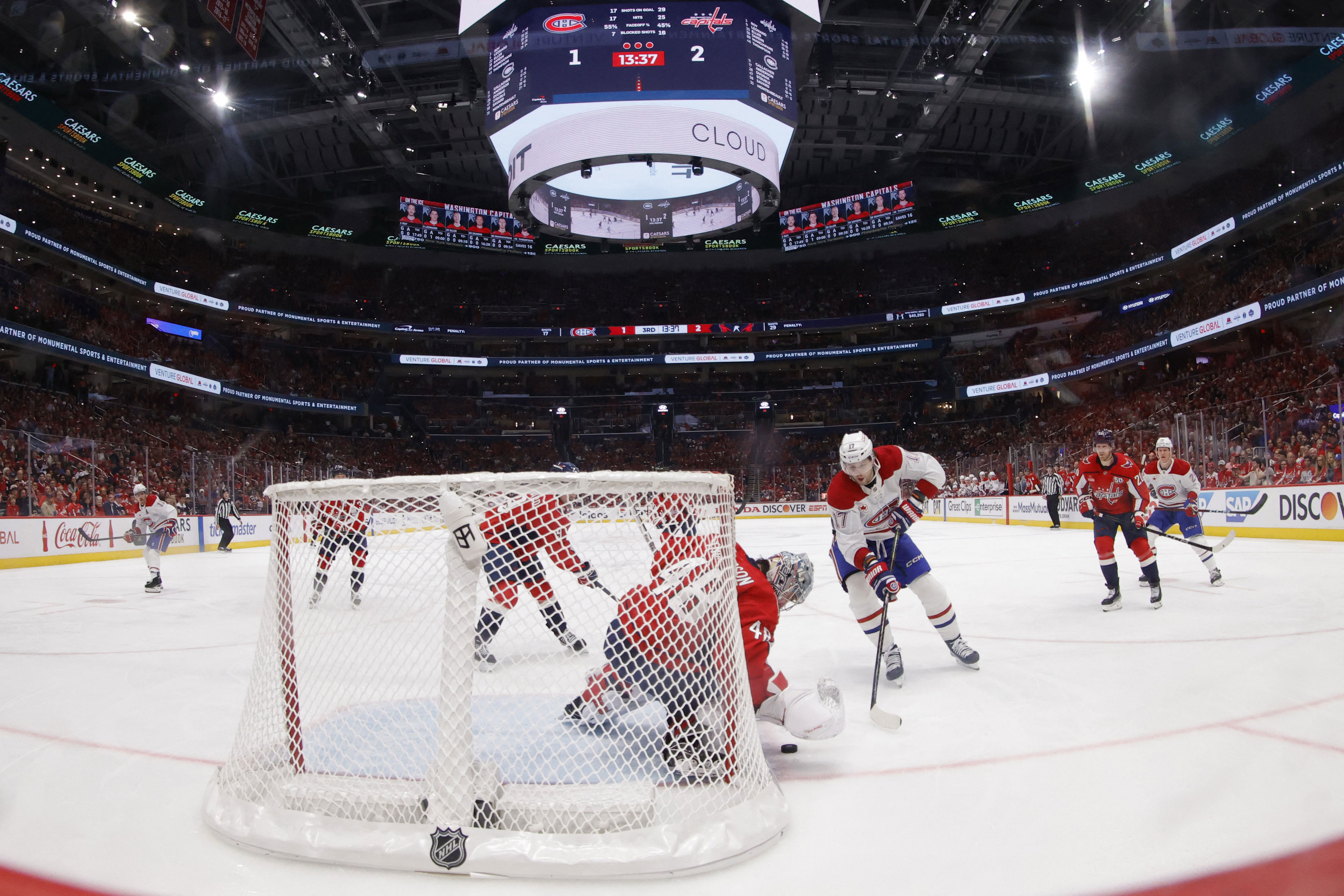 In these playoffs, Caps have a two-game lead and a third-period problem