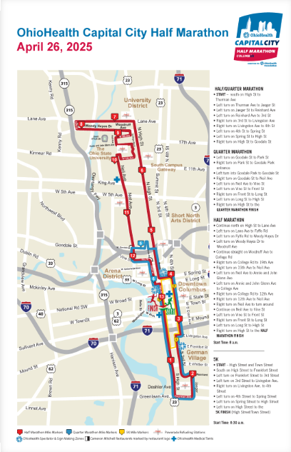 COTA route changes, road closures for Capital City Half & Quarter Marathon