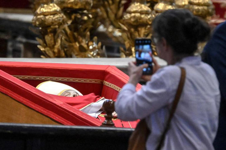 Priest slammed for 'distasteful' behavior at Pope Francis' funeral as ...