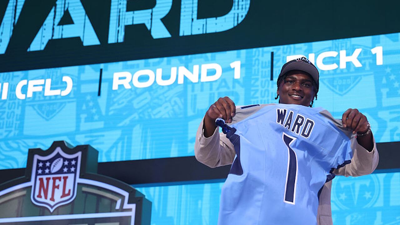 NFL draft: Miami QB Cam Ward chosen No. 1 overall by Tennessee Titans