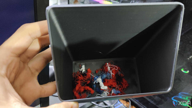 Here’s what I do with the last meter of my 3D printing spools instead ...