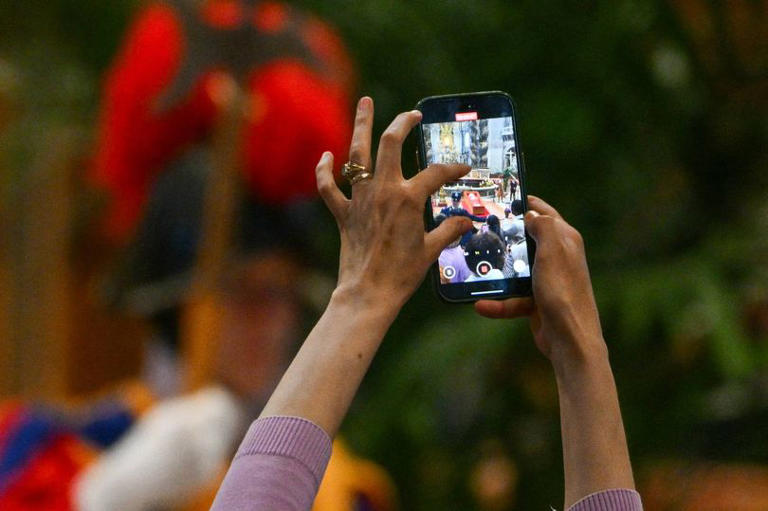 Priest slammed for 'distasteful' behavior at Pope Francis' funeral as ...