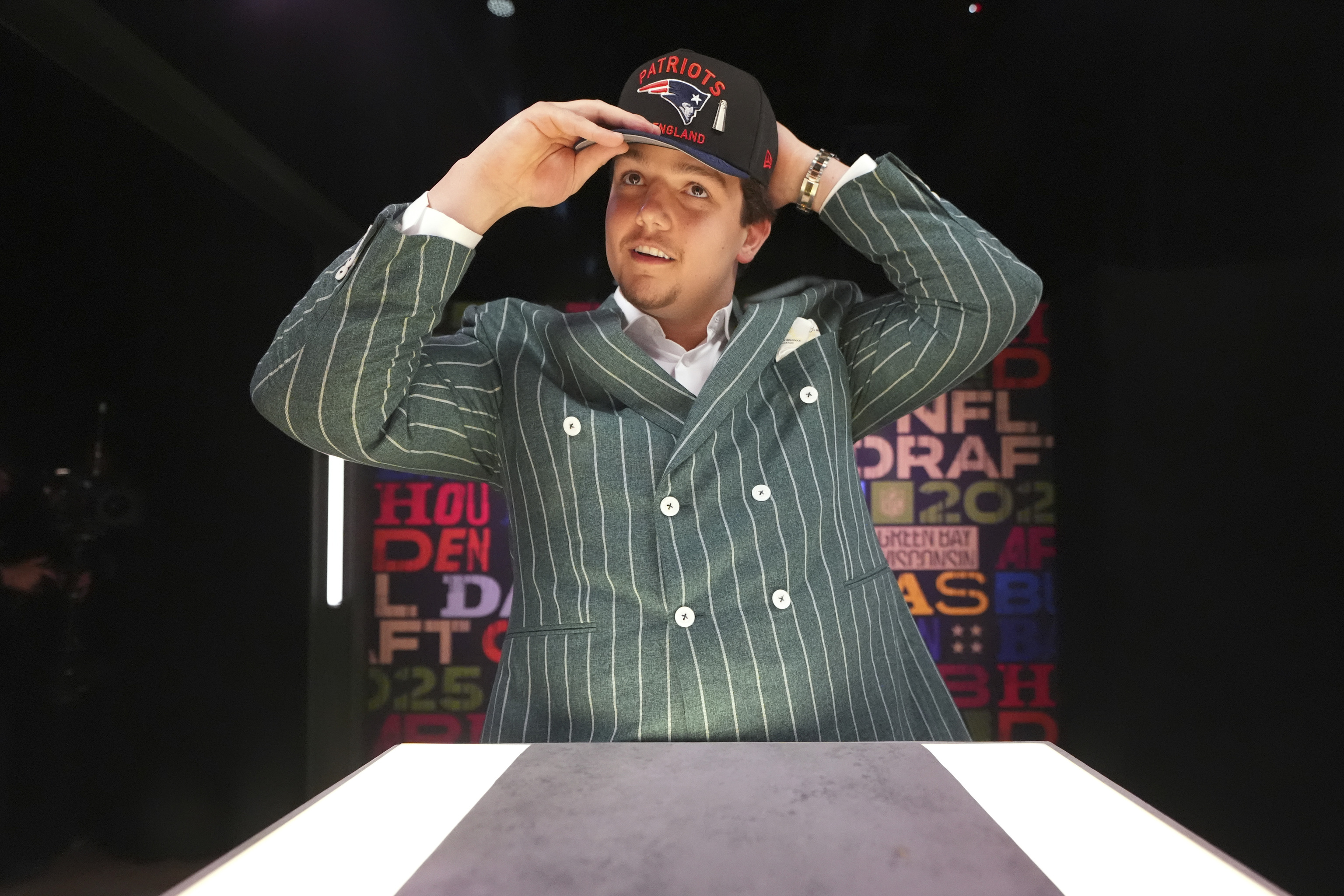 Patriots select left tackle Will Campbell of LSU with No. 4 pick in NFL ...