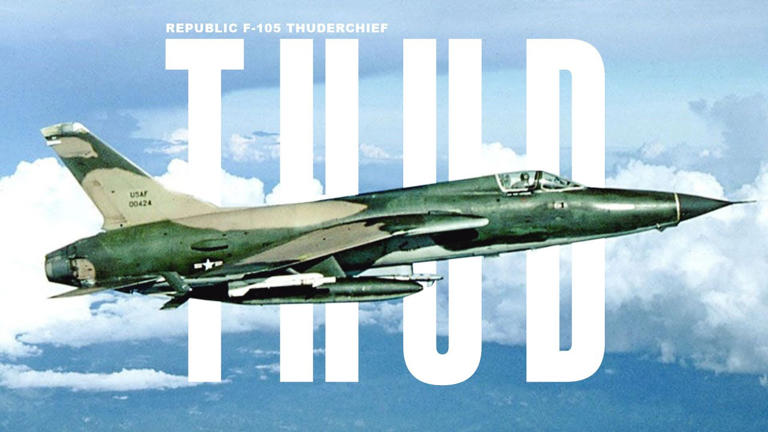 F-105 Thunderchief - The Hidden Hero of the Vietnam War
