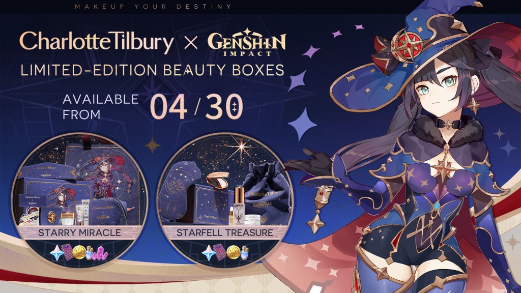 Genshin Impact collabs with Charlotte Tilbury for limited-edition ...