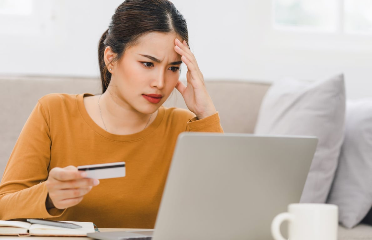 Here's what to expect if you stop paying your credit card bill