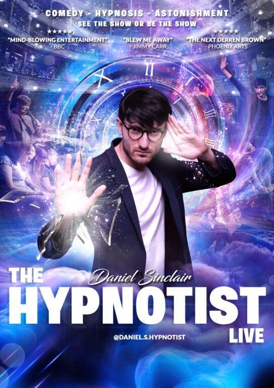 Daniel Sinclair - comedy hypnotist at The Old Savoy