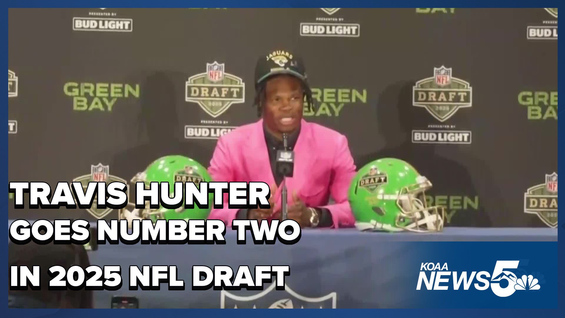 NFL Draft Highlights: Titans Take Cam Ward, Jaguars Move for Travis Hunter!