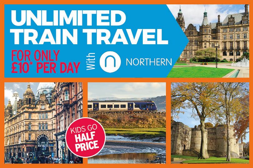 £10* unlimited day travel on Northern trains only with your ...