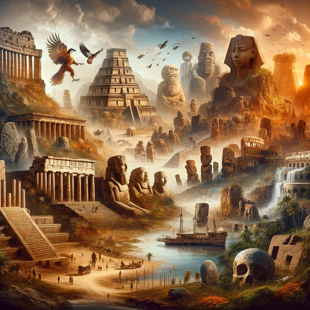 Echoes of Impermanence: The Rise and Fall of Ancient Civilizations and ...
