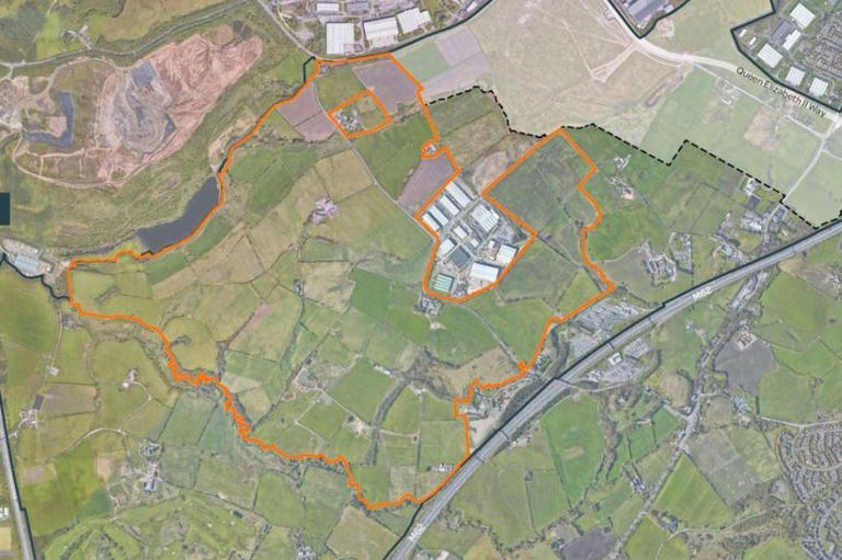 The giant plan beside the M60 that could create 10,000 new jobs