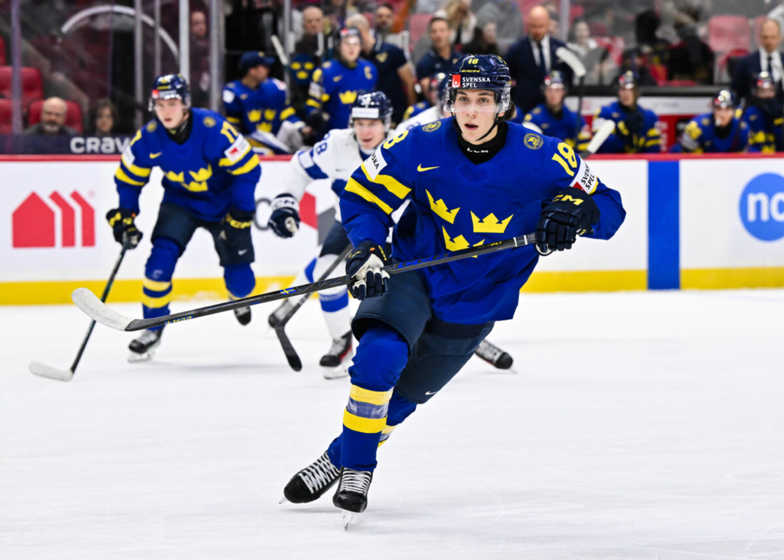 Team Sweden players to watch at the 2026 World Juniors