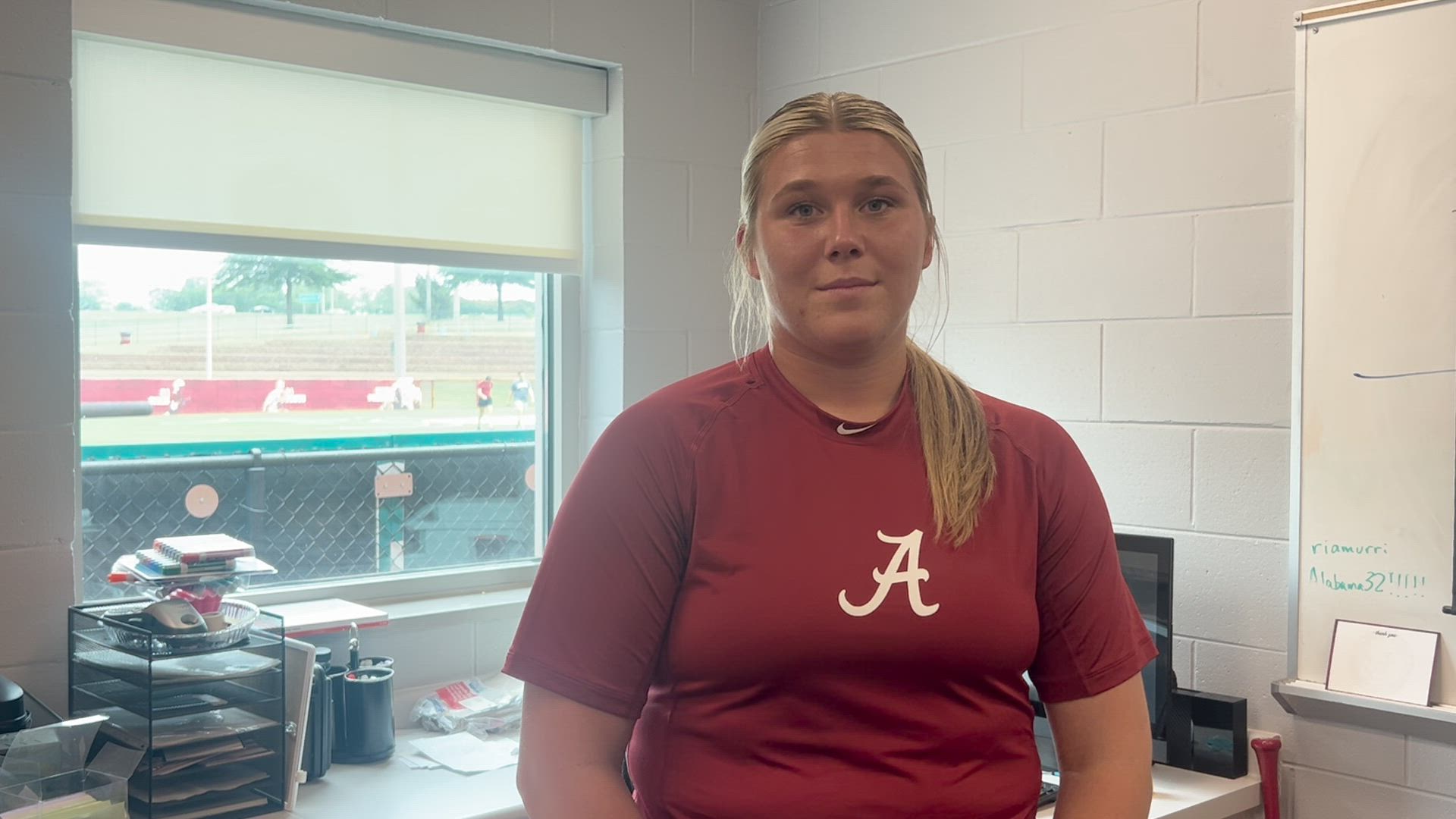 Alabama Softball pitcher Catelyn Riley previews Mizzou series