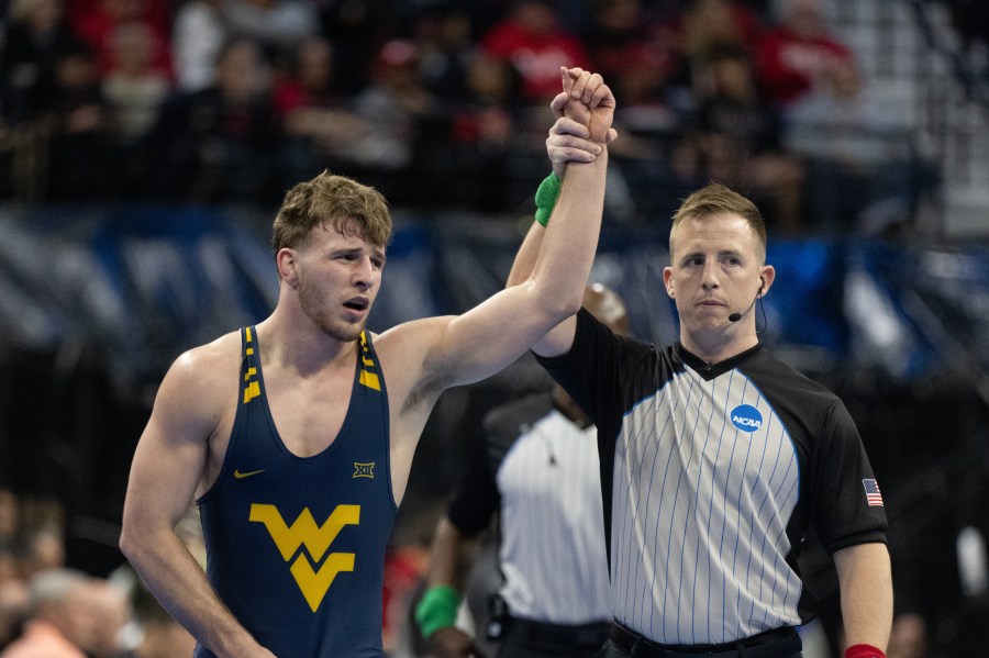 Peyton Hall begins competition at 2025 US Open Wrestling Championships