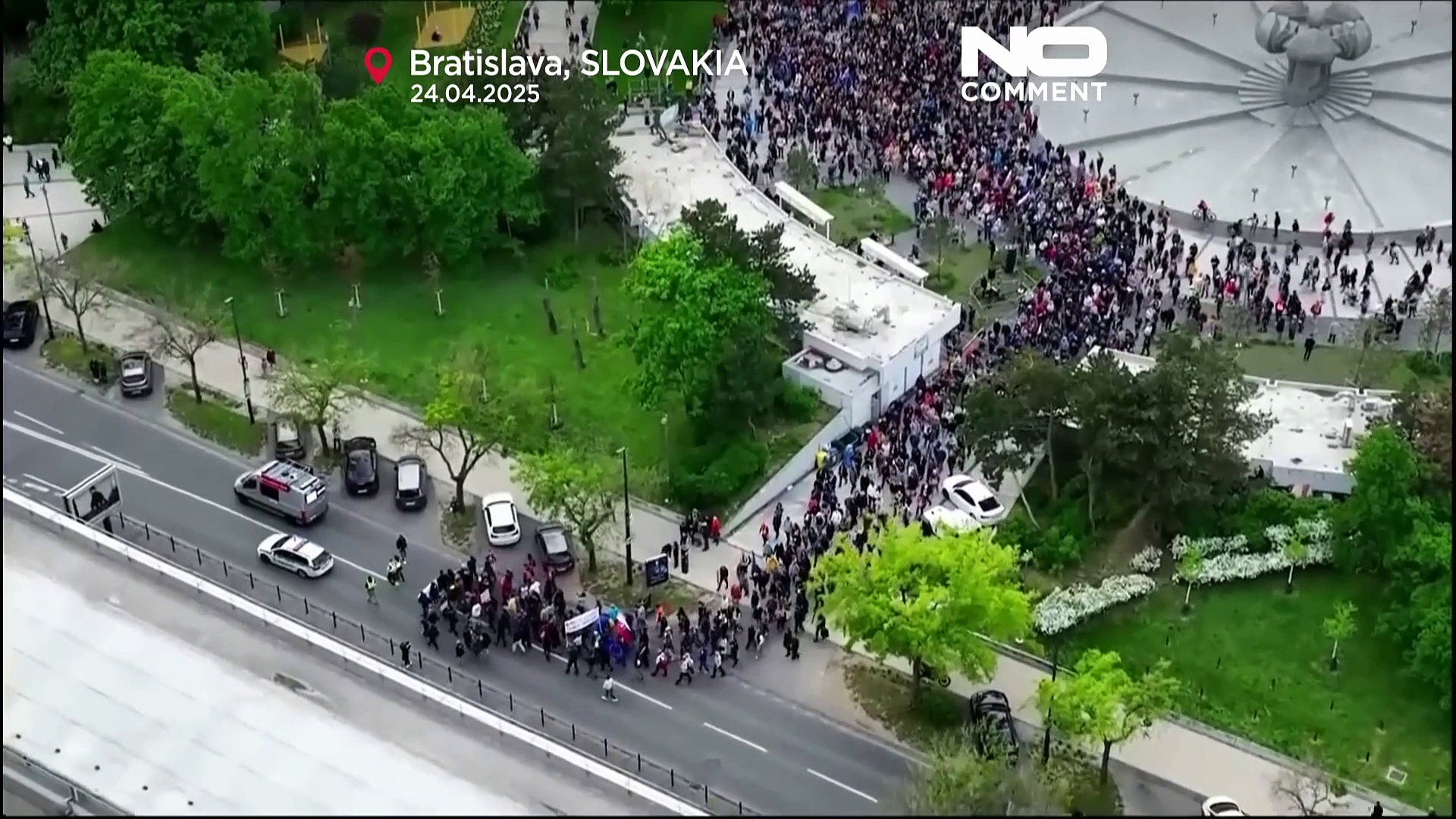 Protests held across Slovakia over NGO legislation