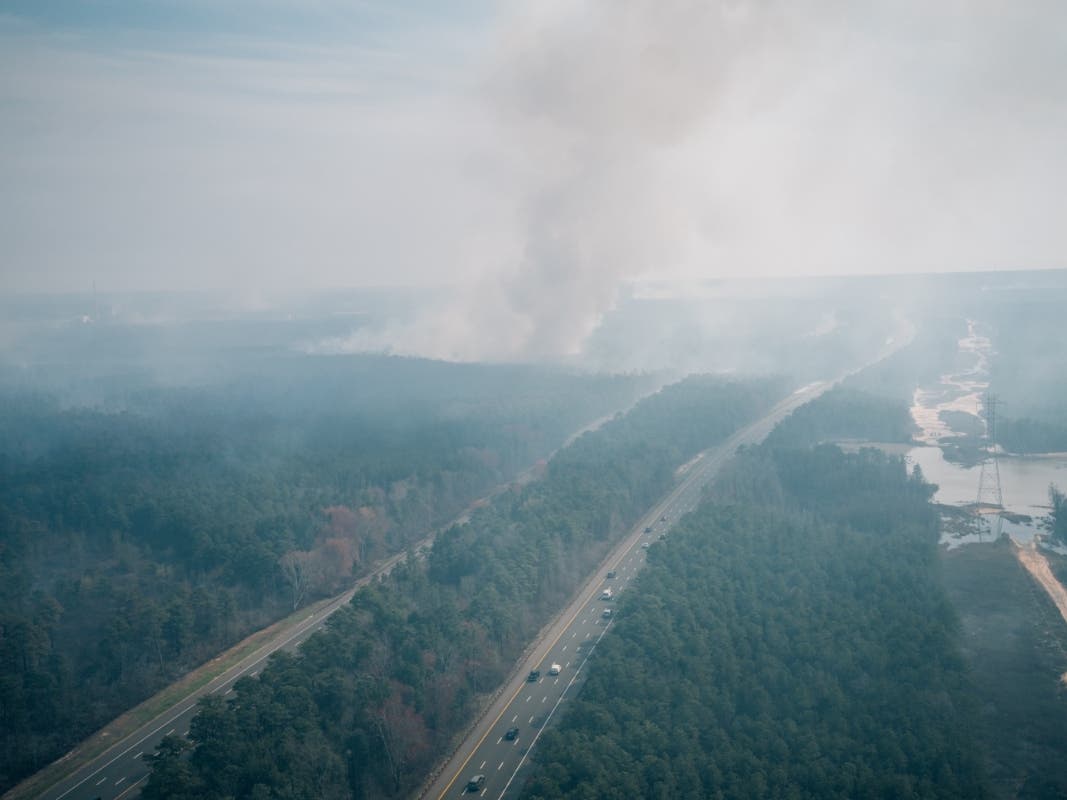 Smoke Conditions From Ocean County Fire To Linger: Here's Why