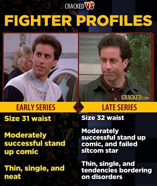 Seinfeld: Early Series Jerry Vs Late Series Jerry