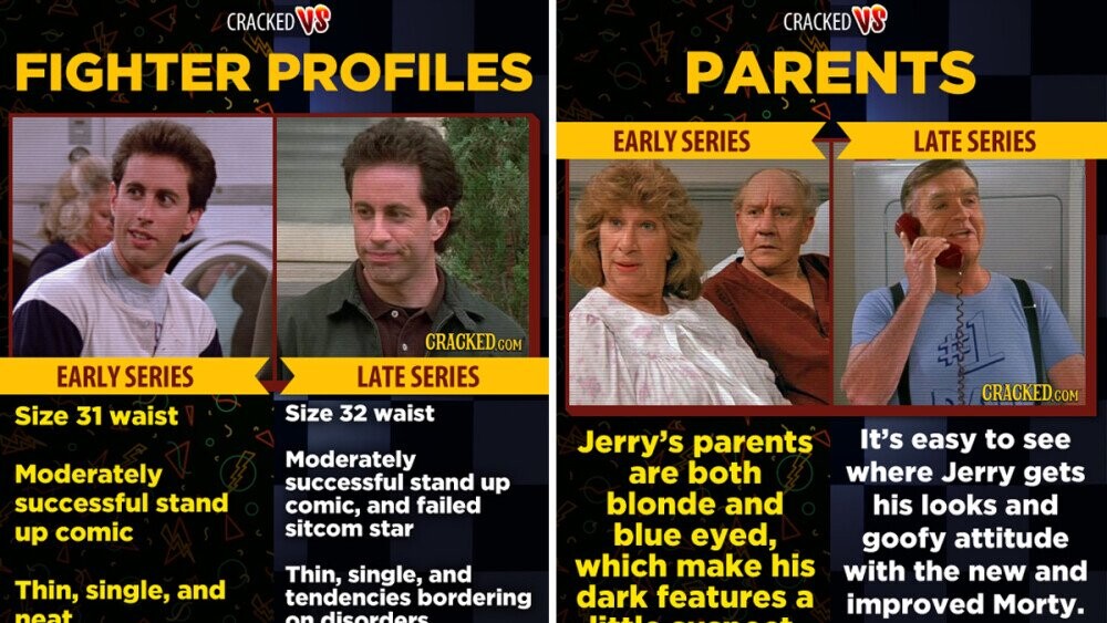 Seinfeld: Early Series Jerry Vs Late Series Jerry