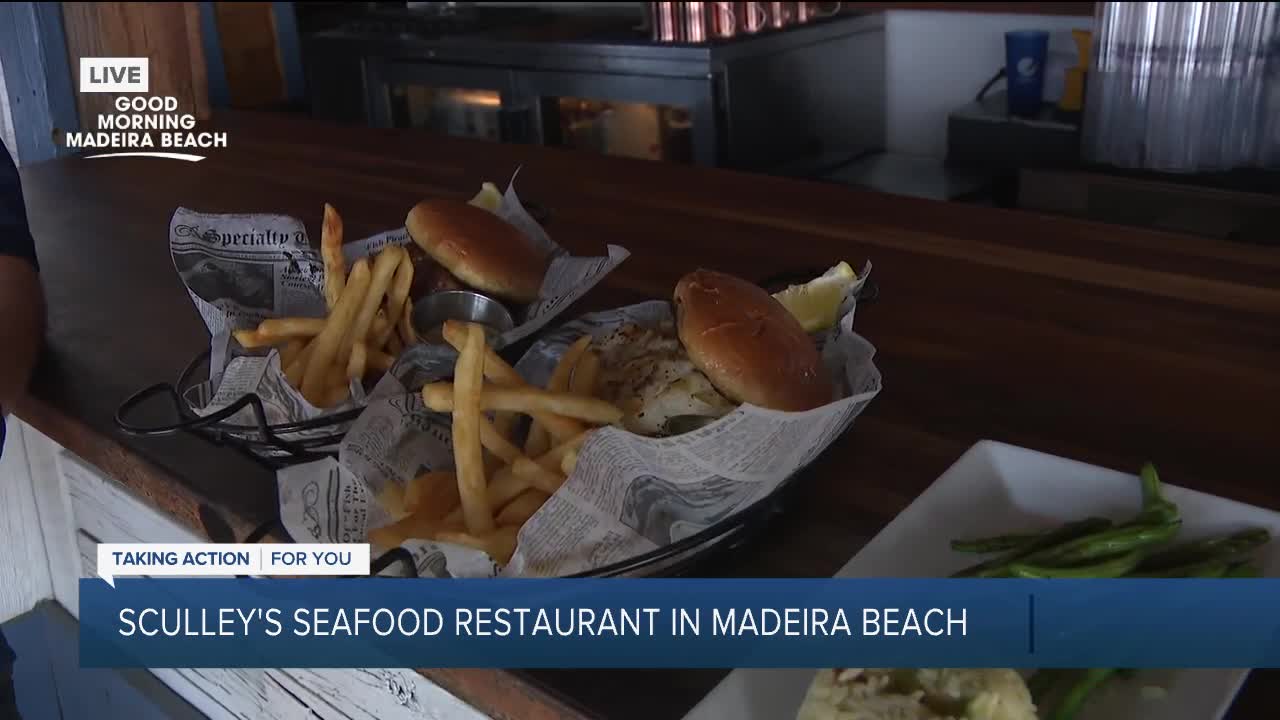 Sean Daly at Sculley's Seafood