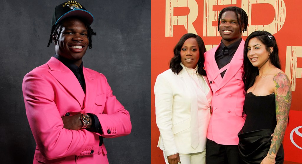 Travis Hunter Brings Pink Power to 2025 NFL Draft in Custom Hideoki ...