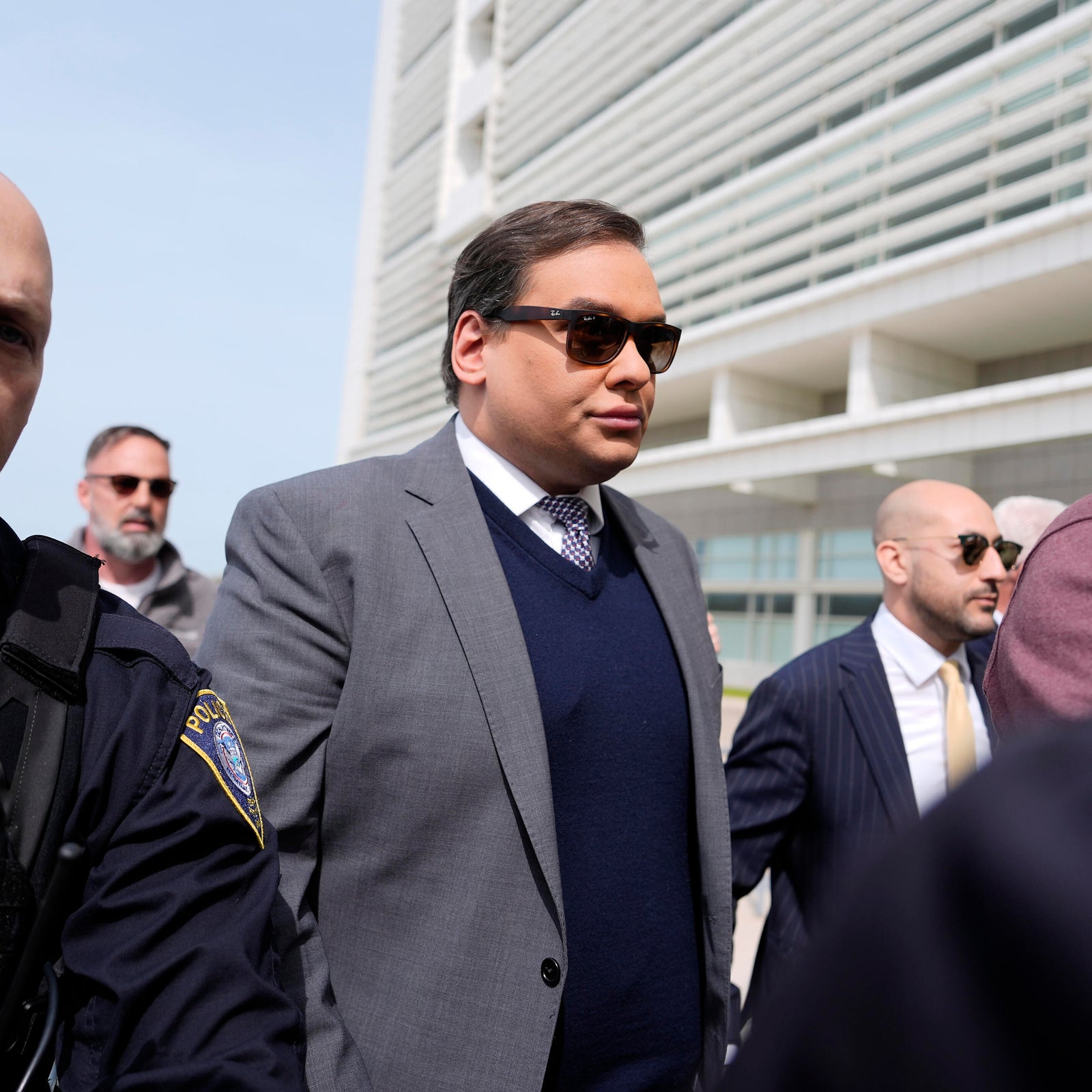 George Santos sentenced to over 7 years on fraud charges