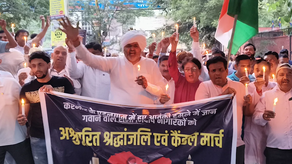 Rural Delhi residents protest Pahalgam attack, demand decisive action ...