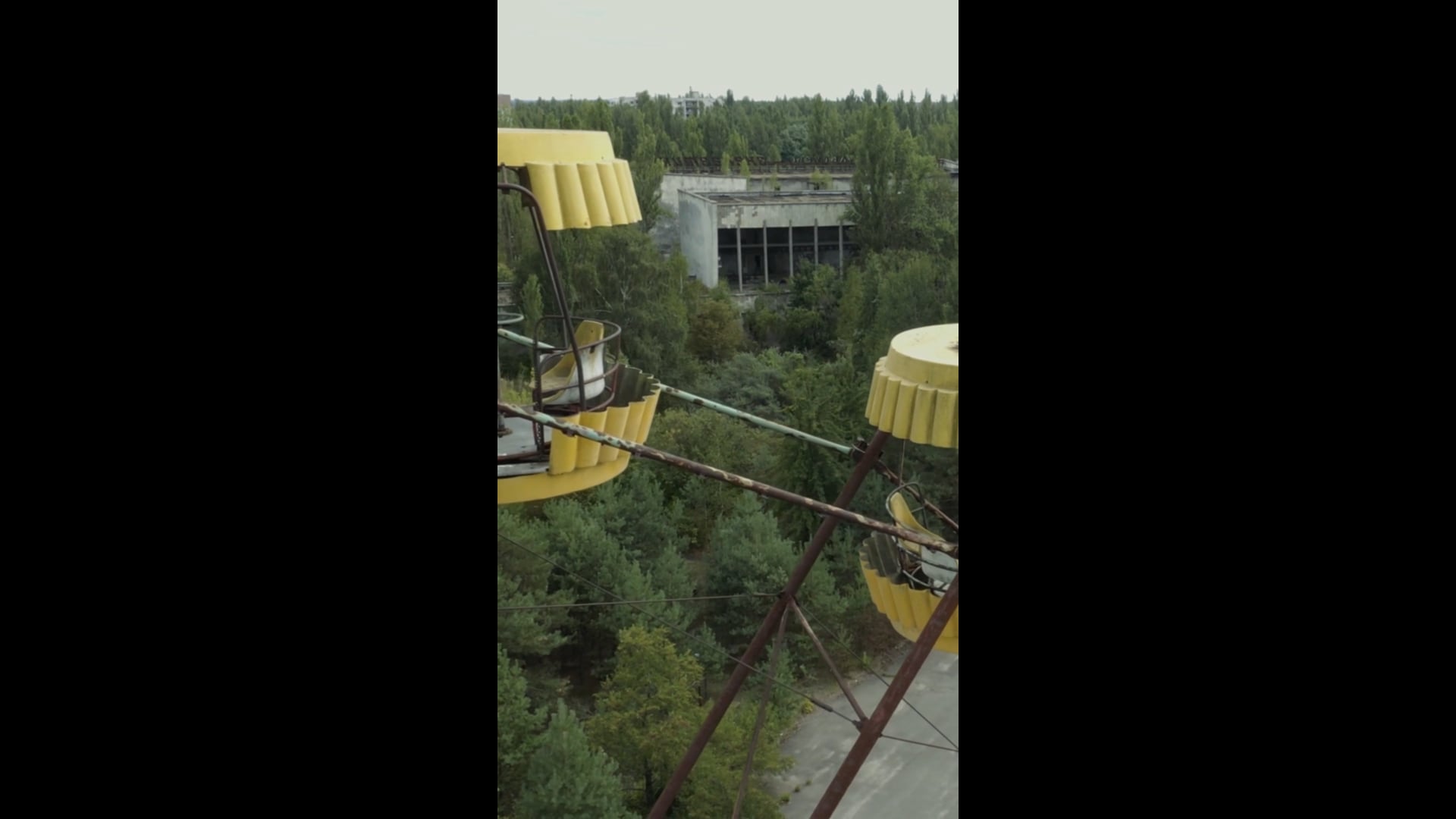 Silent Skies Over Chernobyl: Drone Explores Ghost Town.