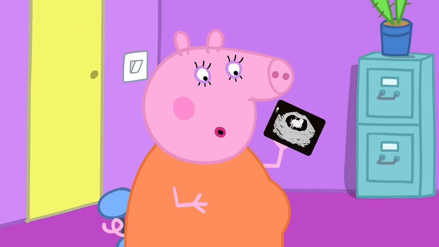 Peppa Pig's baby gender reveal couldn't be more silly if it tried