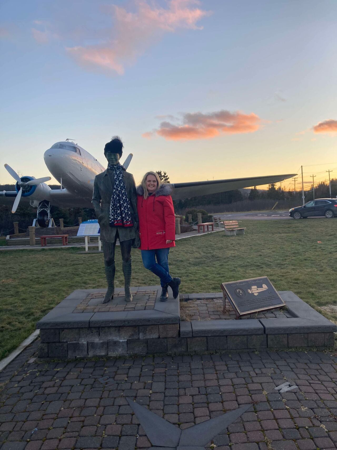 As this aviator mourns loss of Amelia Earhart statue, there's a $25K ...