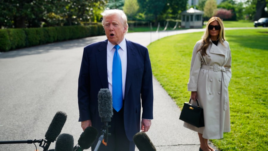 Trump to take 100 days victory lap on border, inflation with speech in ...