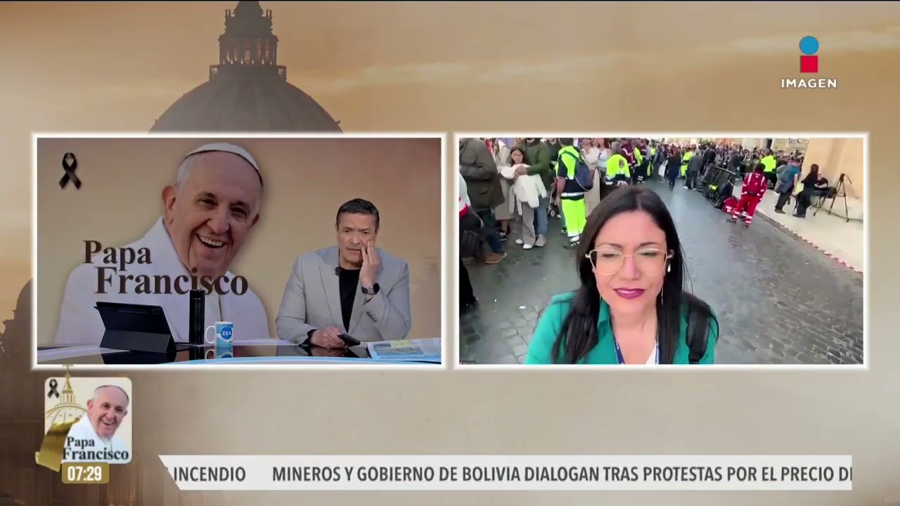 Jóvenes se despiden del papa Francisco en el último día de capilla ardiente | Noticias con Paco Zea