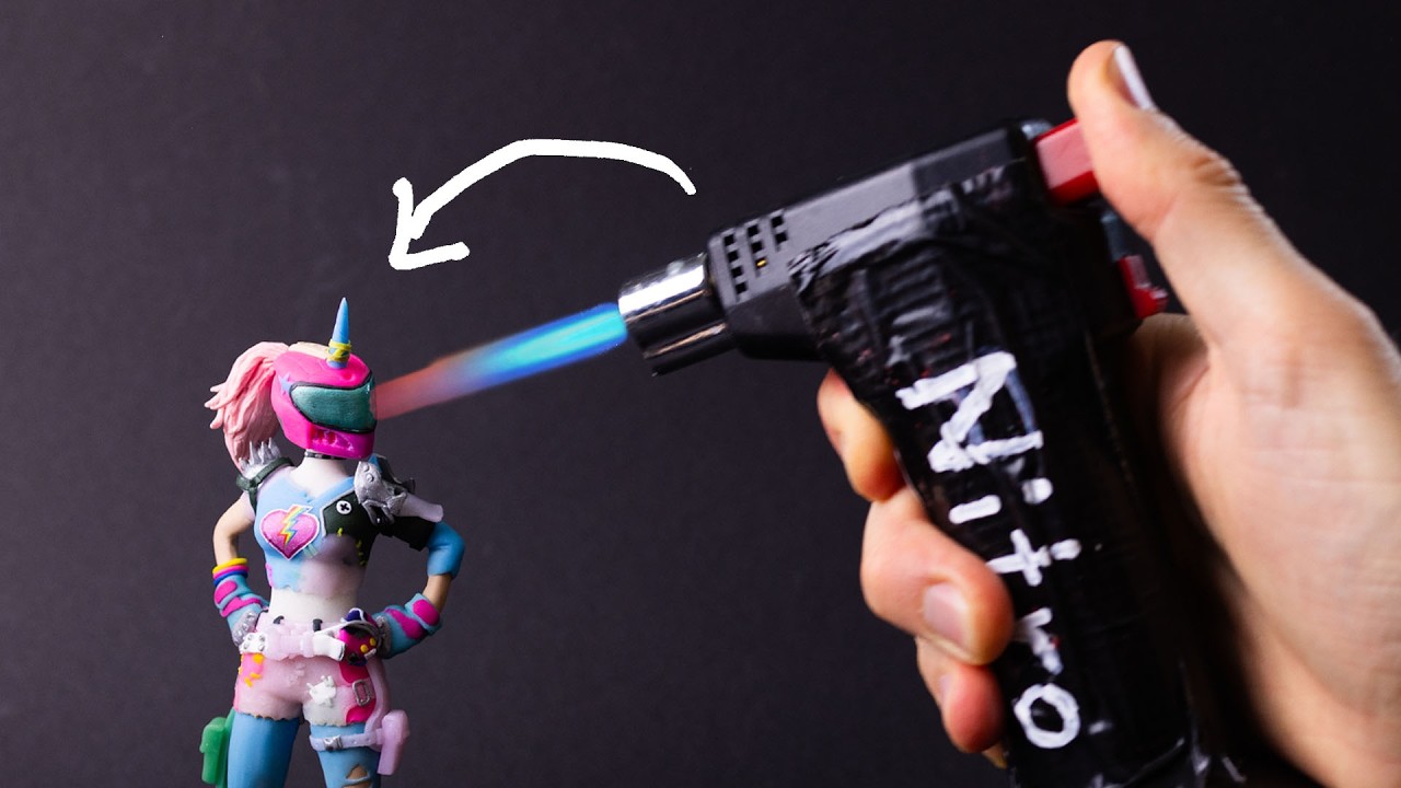 I made Brite Raider from Fortnite with Clay 🎨