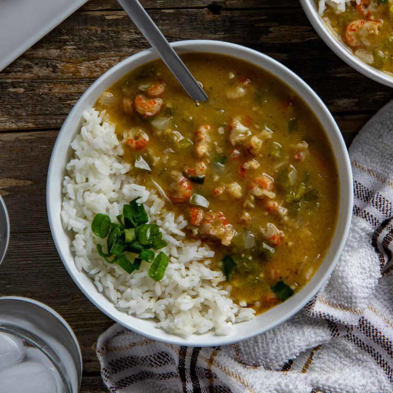 Cajun crawfish etouffee