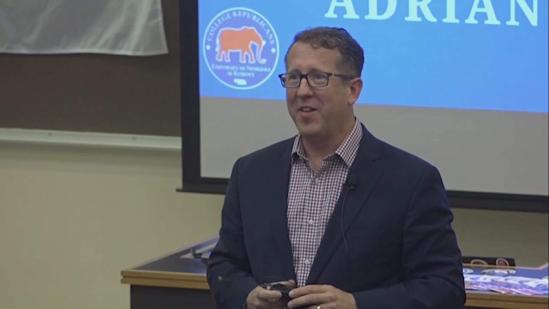 Rep. Adrian Smith speaks at UNK student event, draws scorn from ...
