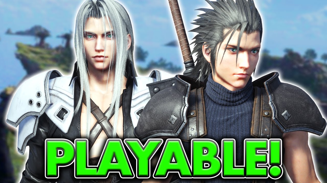 Ffvii Rebirth: Zack and Sephiroth Playable in Open World