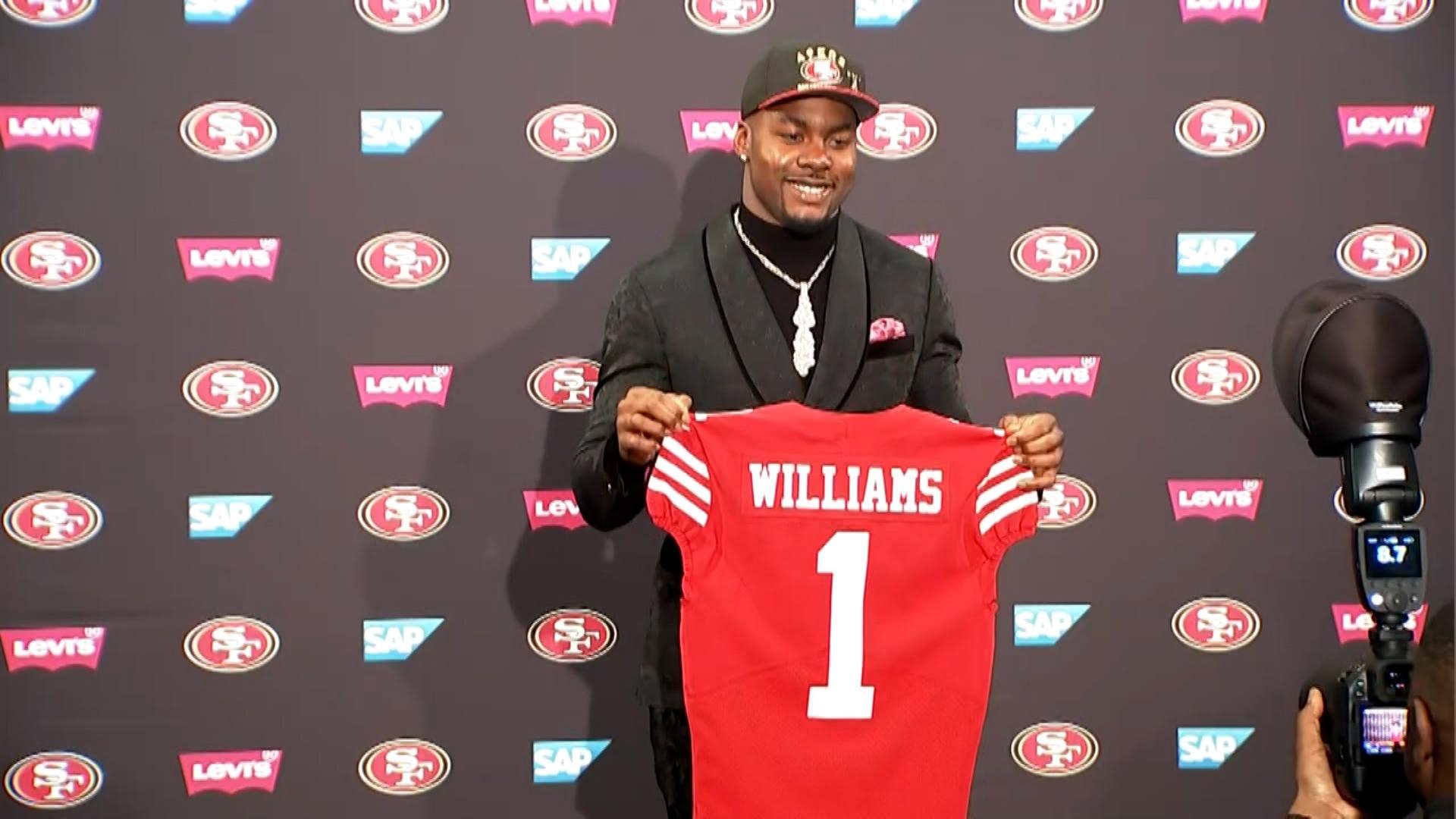 Meet 49ers' No. 11 pick in the NFL draft Mykel Williams | Raw video