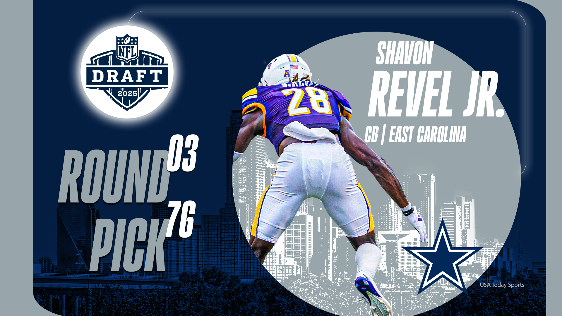 Who did the Cowboys get in the third round of 2025 NFL Draft? East ...