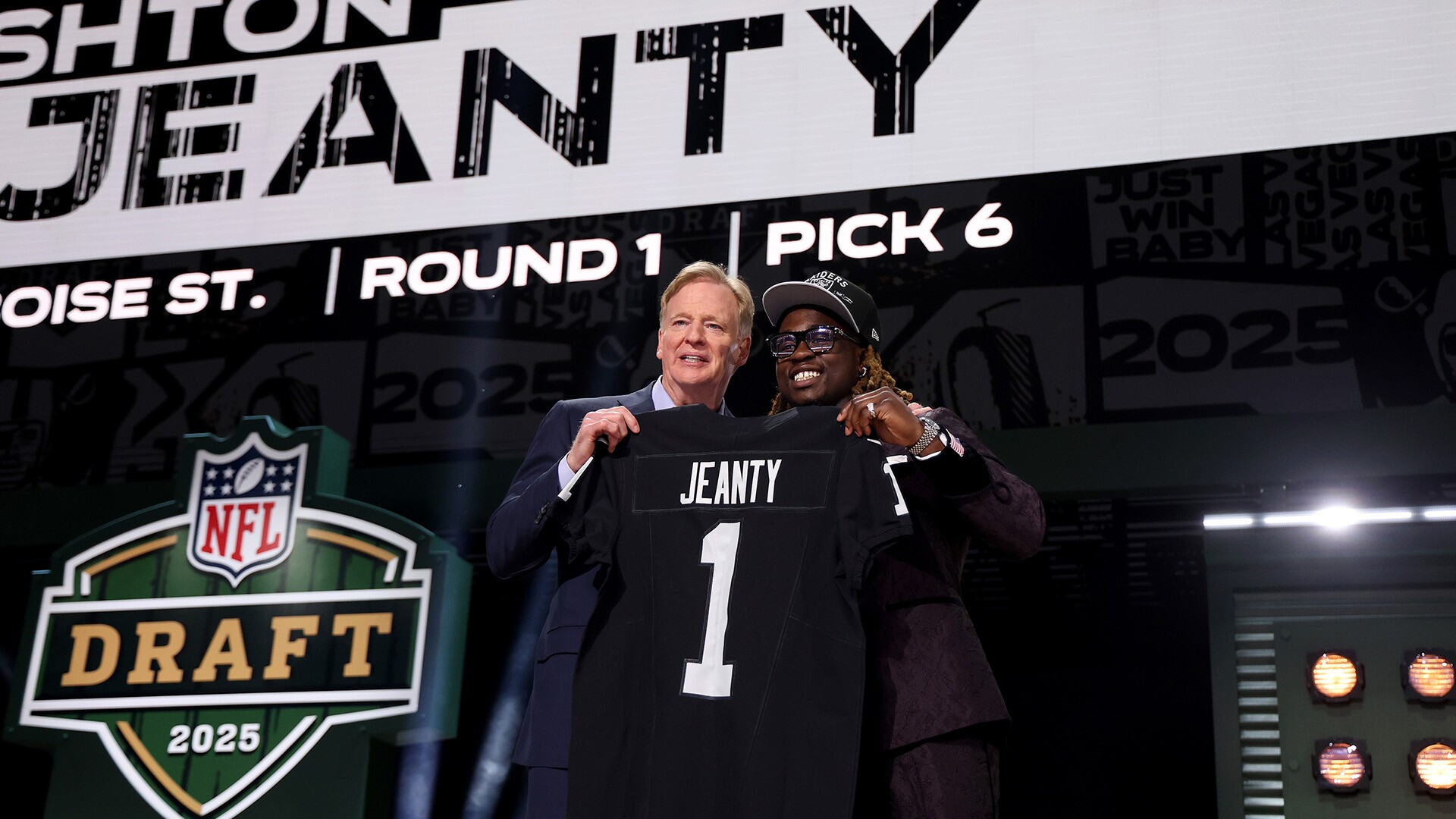 Raiders NFL draft picks 2025: Ashton Jeanty and full list of Las Vegas ...